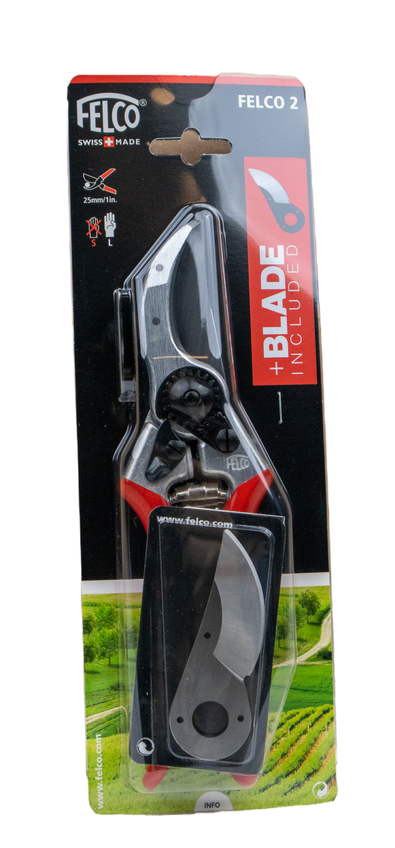 Felco 2 Snoeischaar + Extra mes - Janssen Tuinproducten